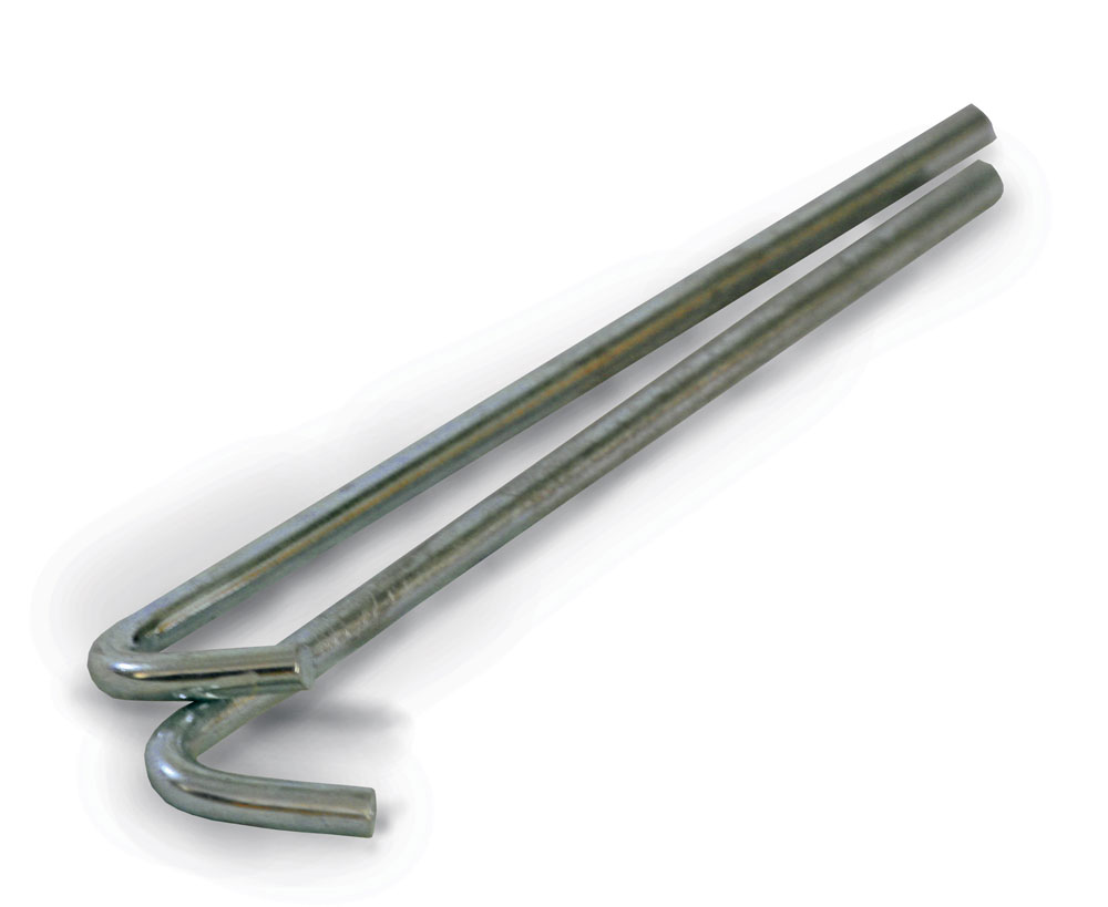 Heavy-Duty Steel Ground Pegs 18cm (Pack Of 10) | WM James & Co.