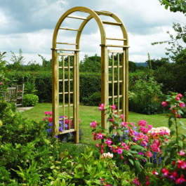 Round Top Timber Arch | WM James & Co.